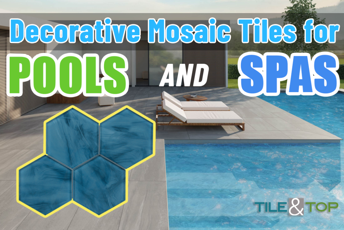 Decorative Mosaic Tiles for Pools and Spas | Create a Luxury Blue Wate ...